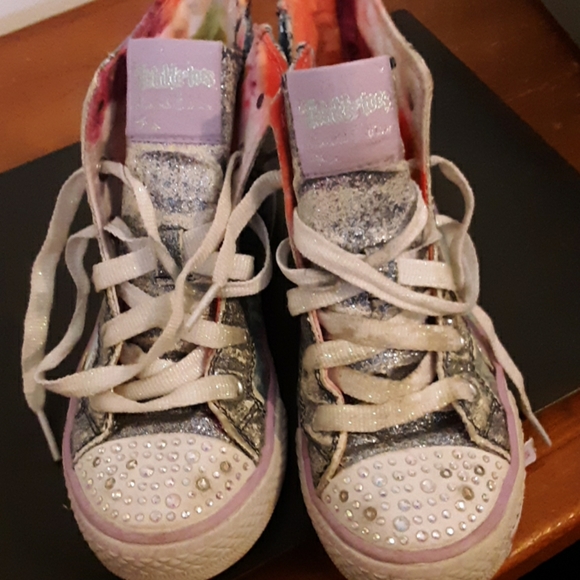 Shoes | Twinkle Toes Hi Tops Limited Ed Skechers Girls | Poshmark
